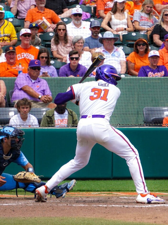 Caden Grice was Nominated for the Coveted Golden Spikes Award - Clemson ...