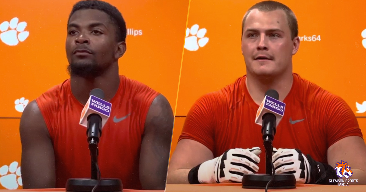 Clemson Football: Walker Parks and Jalyn Phillips speak on competition ...