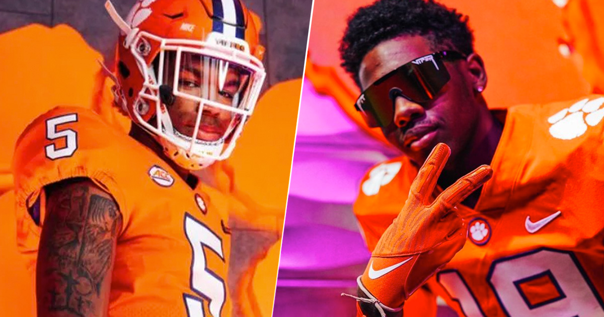 Clemson 2024 Recruiting Class: Wide Receivers TJ Moore, Bryant Wesco ...