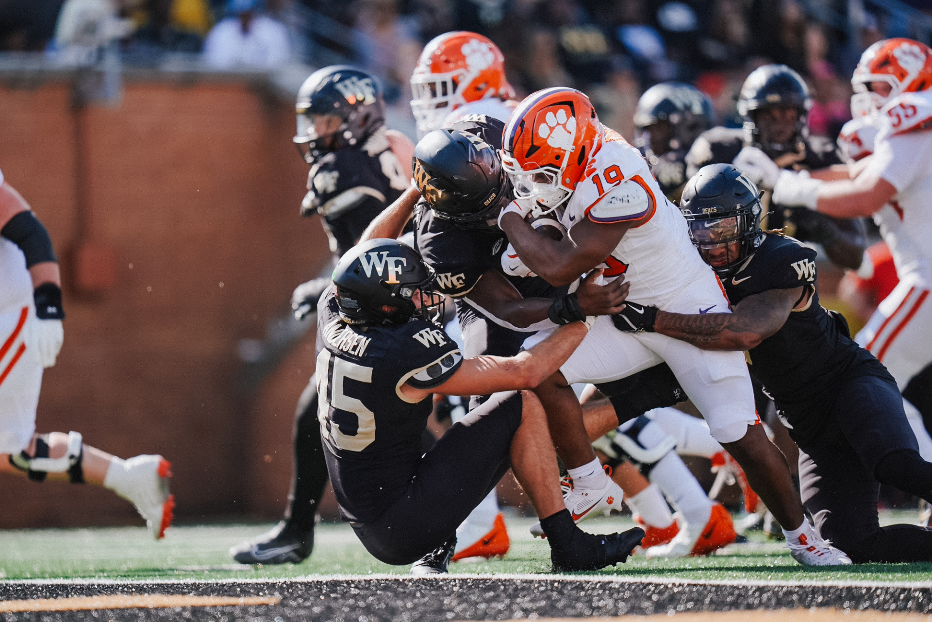 Keith Adams Jr. Clemson Hammerhead Story Behind Nickname