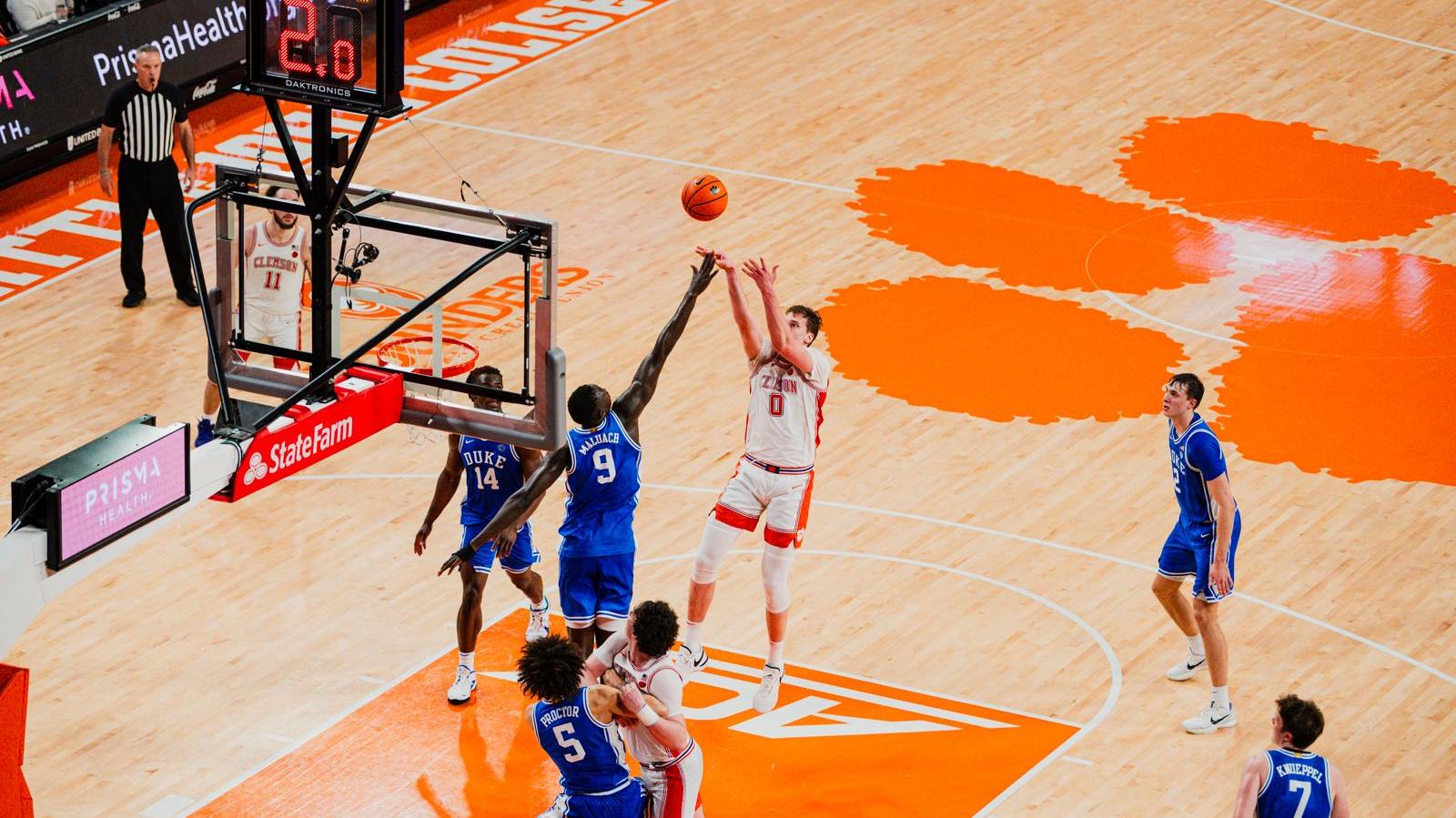 Clemson Basketball Stuns No. 2 Duke in LJC