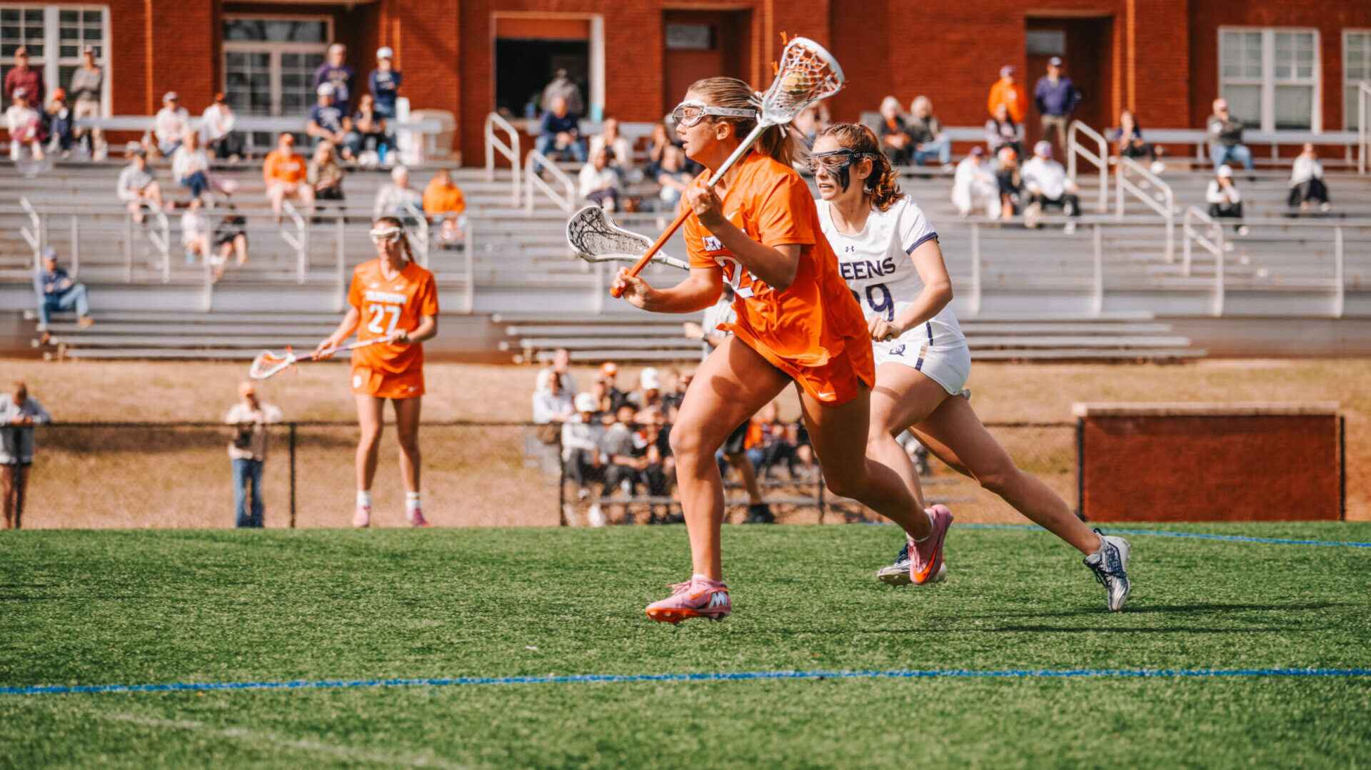 Clemson Women’s Lacrosse Dominates Queens for 40th Program Win ...